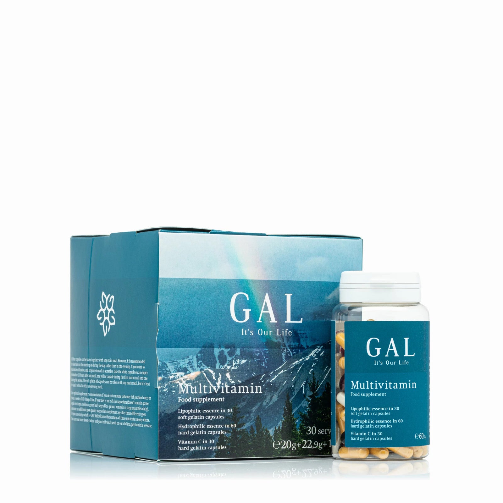 Multivitamin Capsules | Natural Full Spectrum | GAL – Daily Health Market